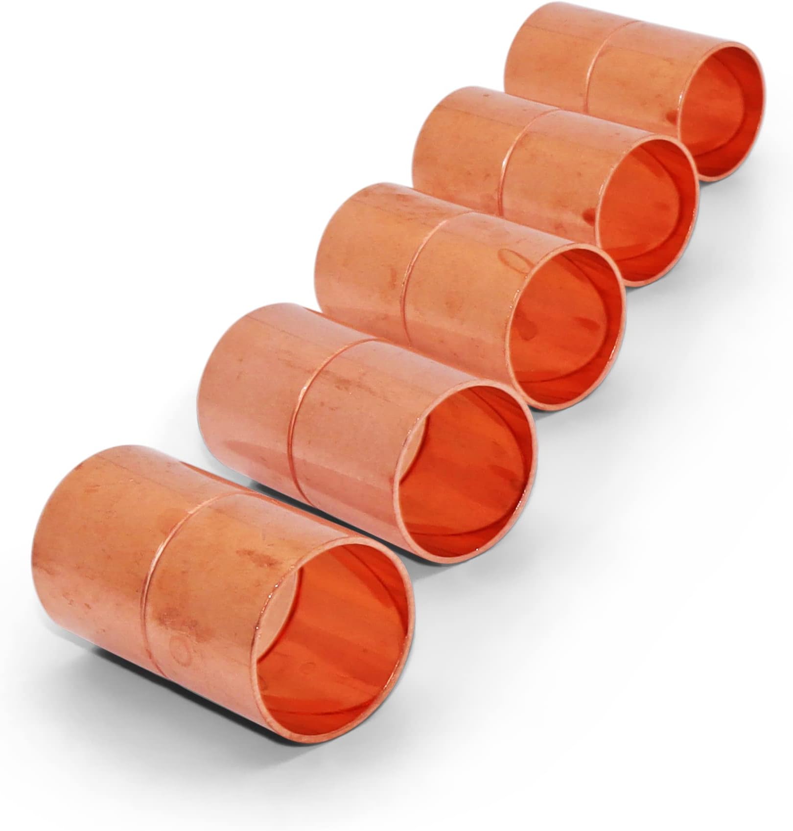 Copper Fitting HVACR OD 3/8" (HVAC Outer Dimension) 1/4" (Plumbing ...