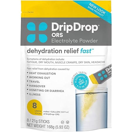Amazon.com: DripDrop Hydration - Electrolyte Powder Packets ...