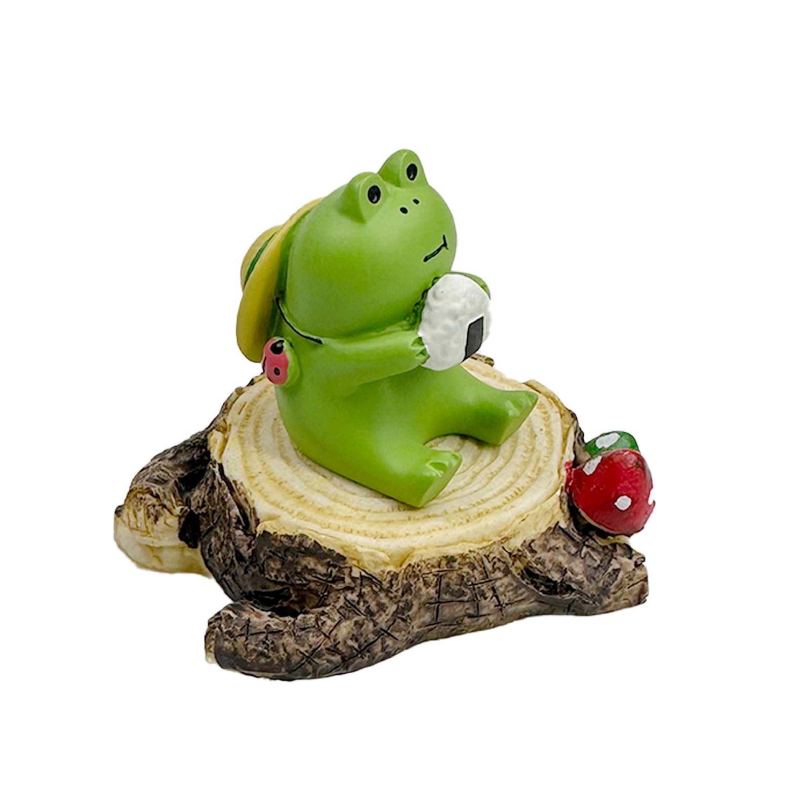 Amazon.com: Refintural Miniature Frog Figurines - Cute Frog Sculpture ...
