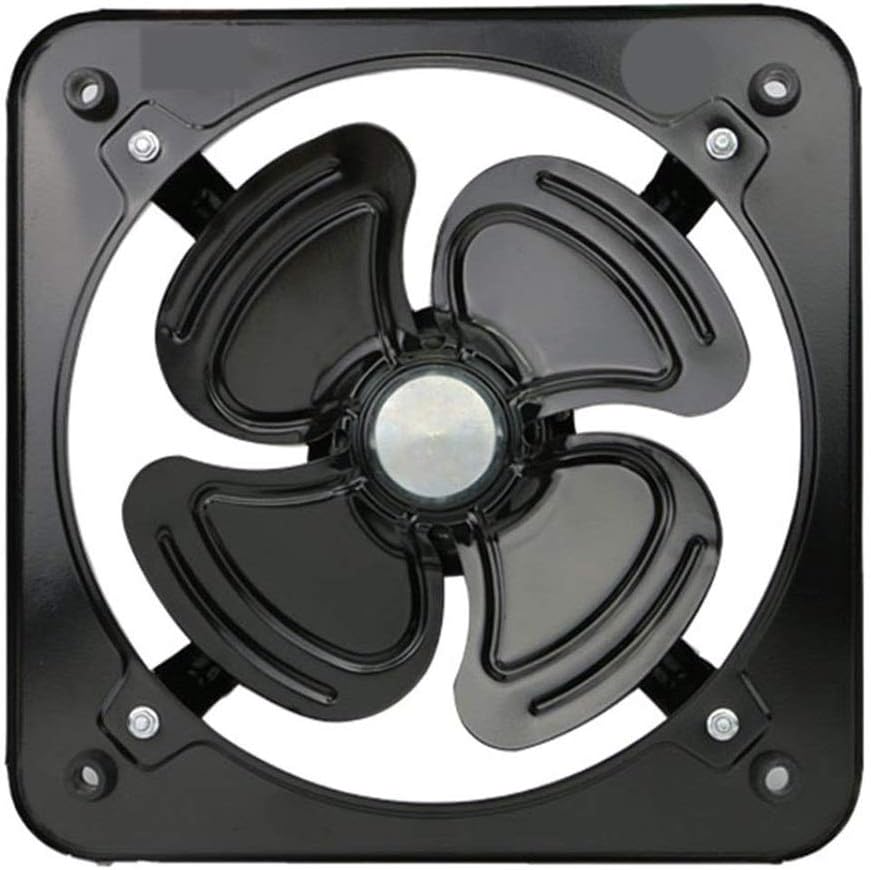 Amazon.com: JAHH Square Iron Exhaust Fan，Ventilation Fan Temperature ...