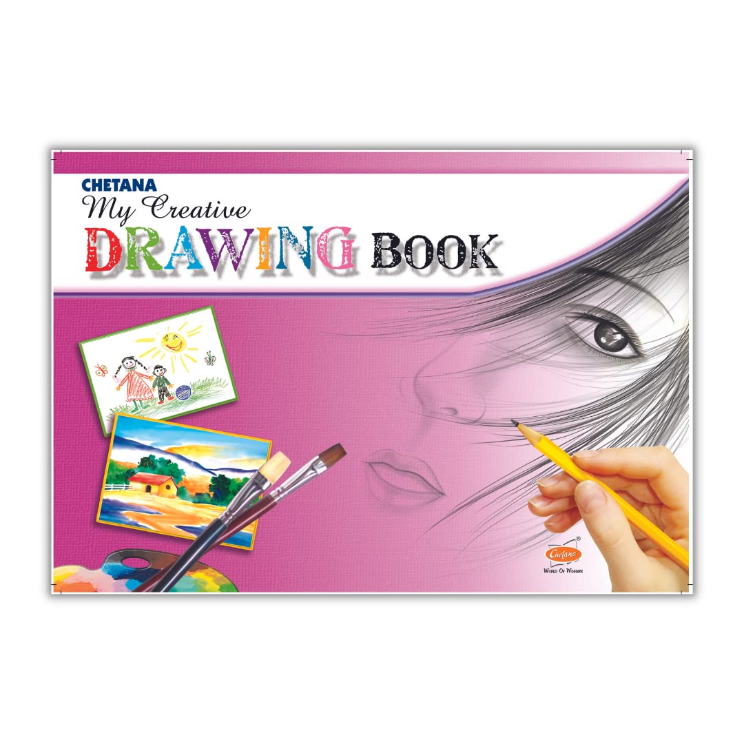 Buy Chetana Plain Drawing Book | 8.5 X 11 Inches | 36 Plain Pages ...