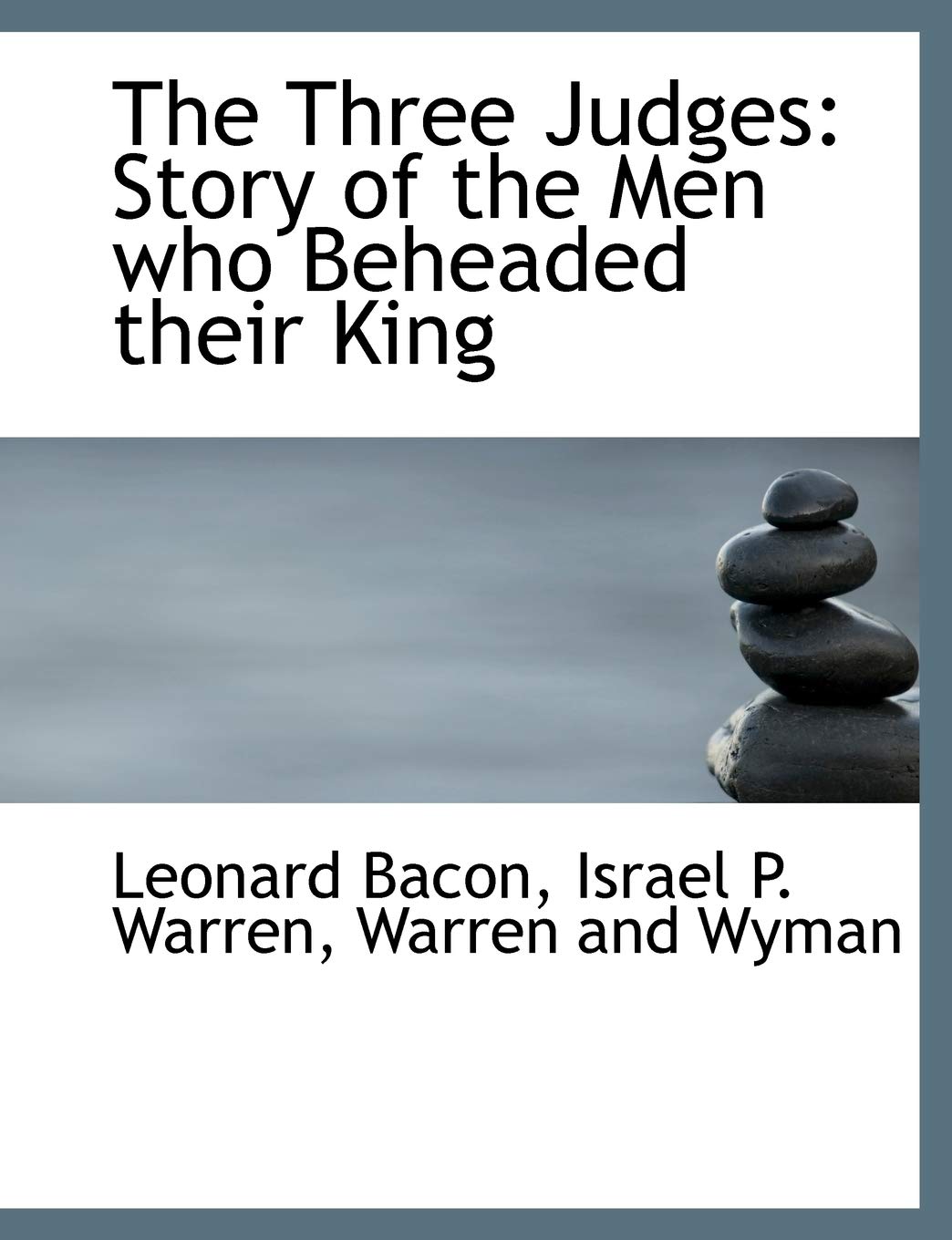 Amazon.co.jp: The Three Judges: Story of the Men Who Beheaded Their ...
