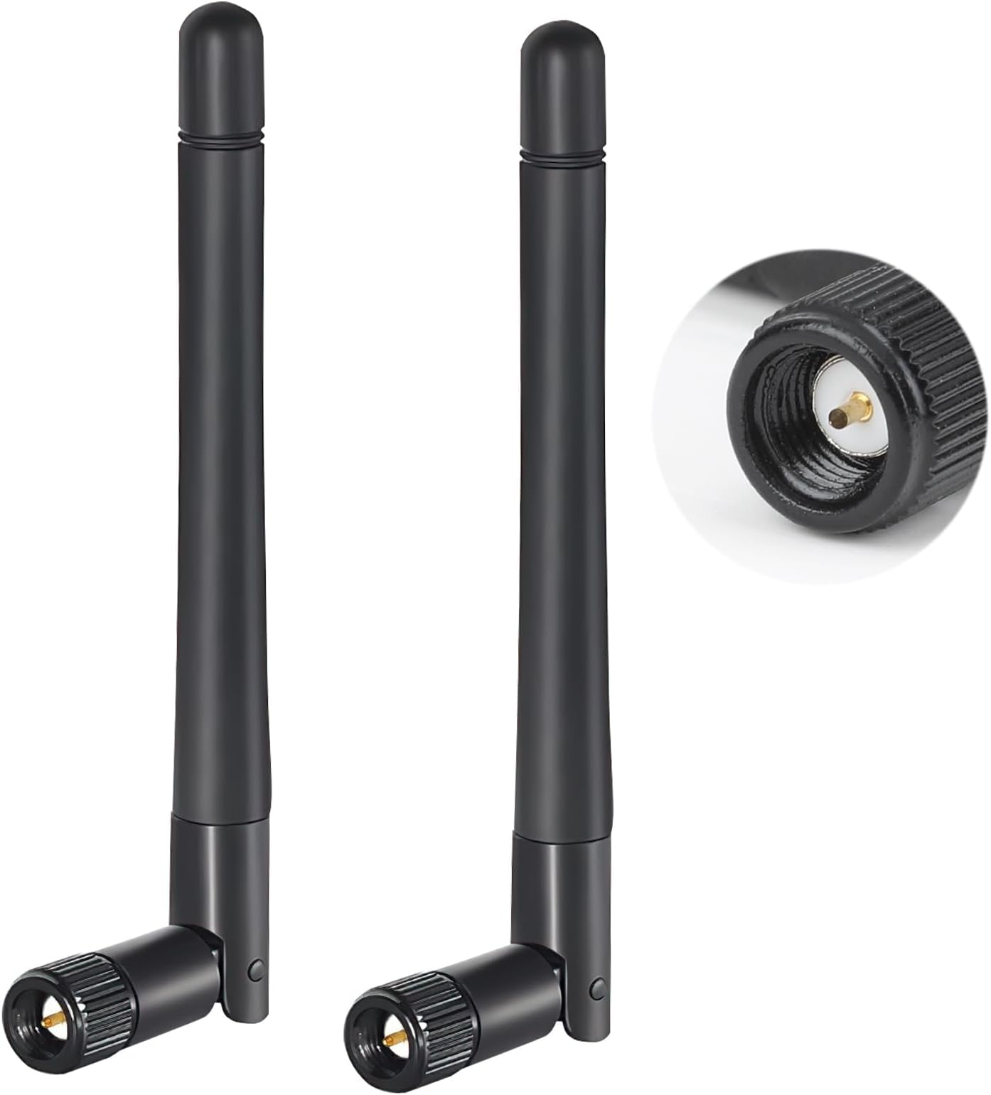 sourcing map WiFi Antenna 3dBi 2.4/5.8GHz SMA Male Connector Omni ...