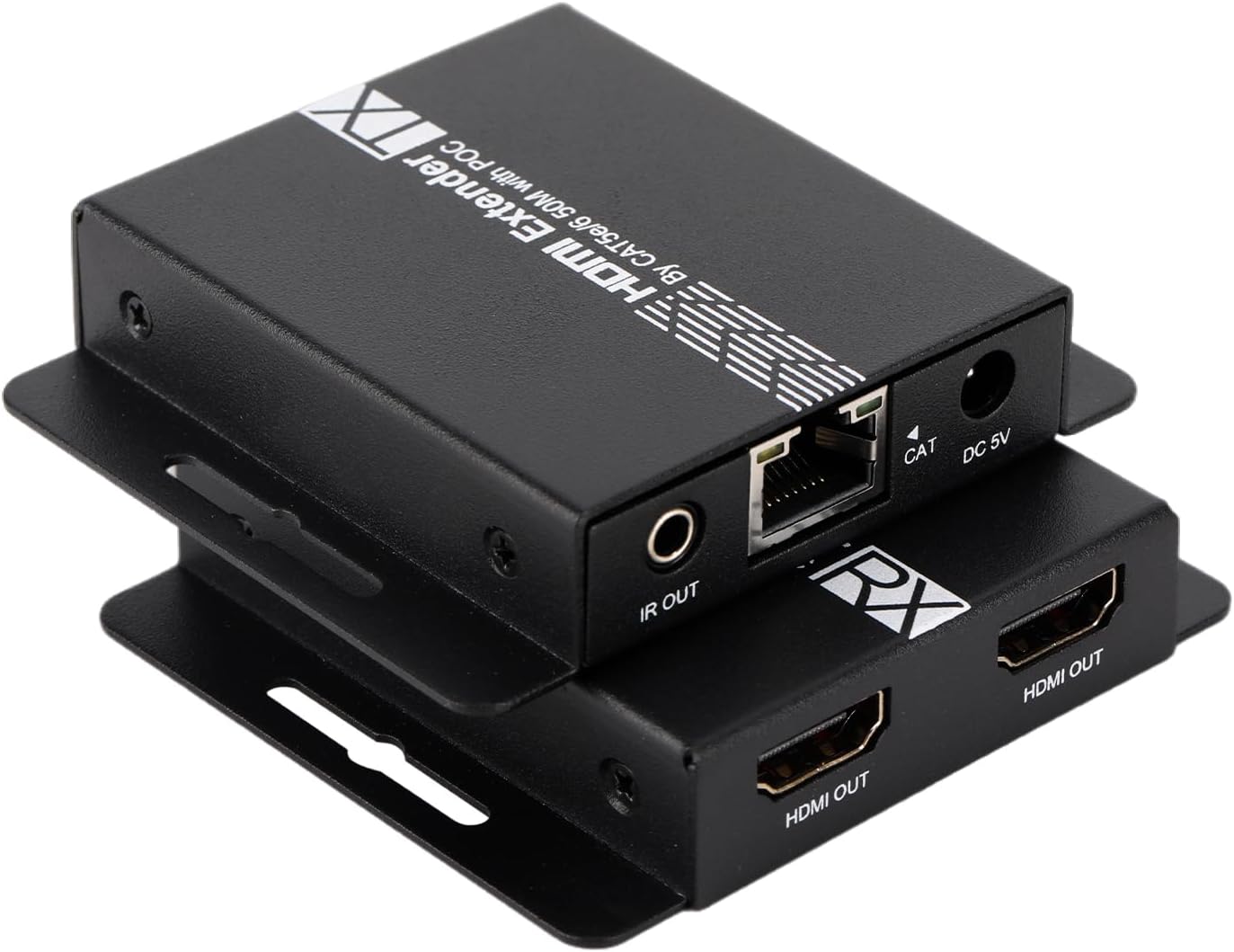 Amazon.com: KAIVMAN HDMI Extender Over Cat5e/6 UP to 196Ft - HDMI ...