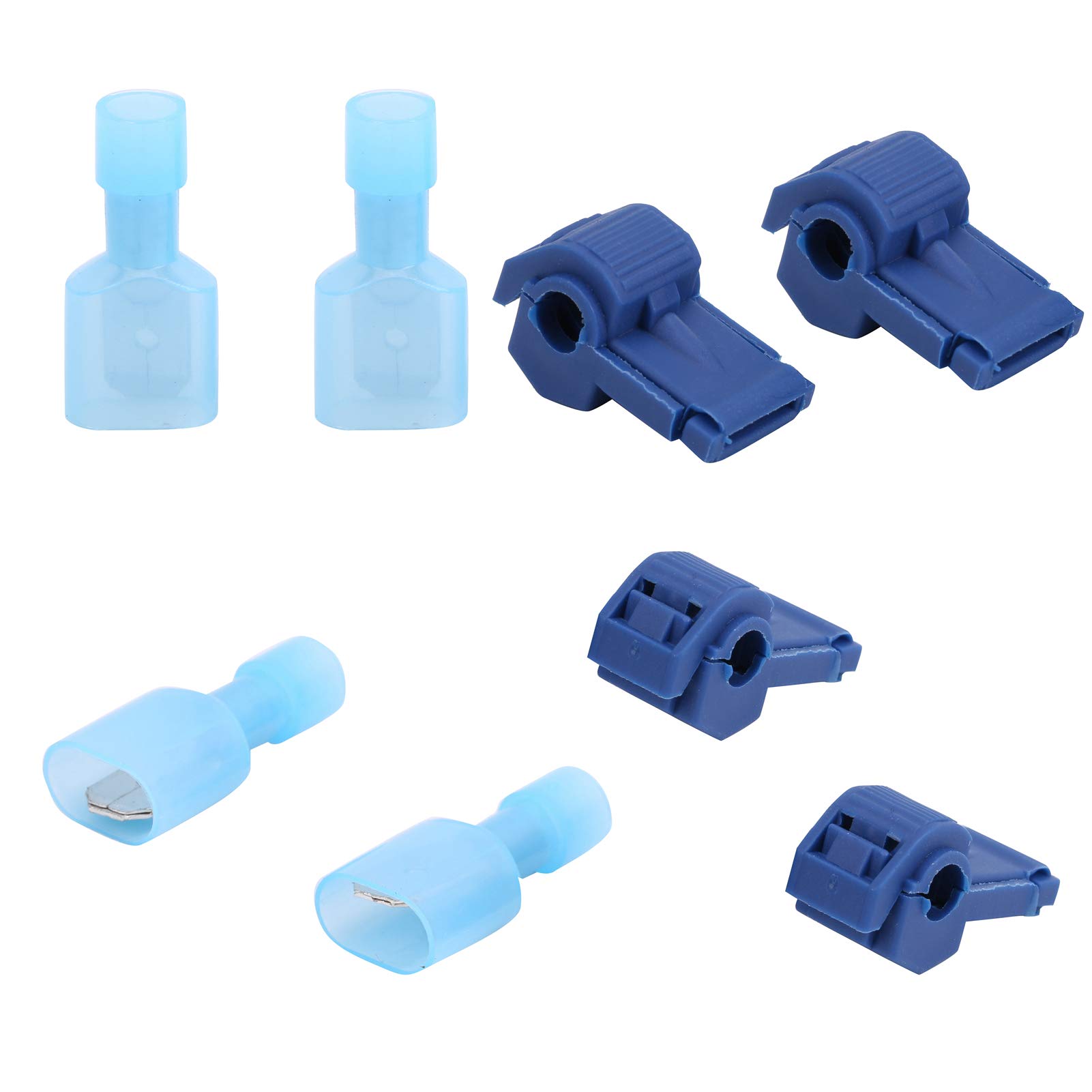Top Class 2024 Eyech 100 Conectores De Terminal (50 Pares) T-Tap ...