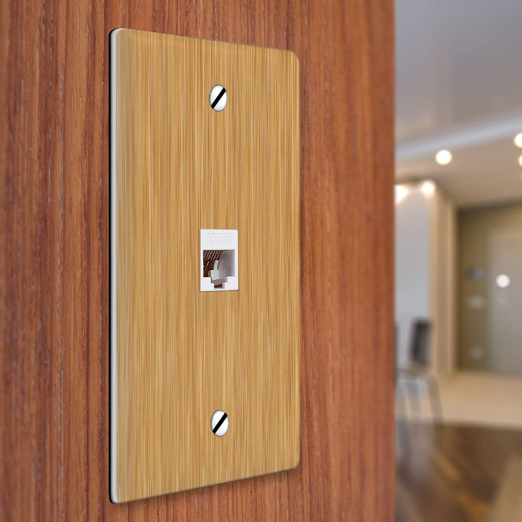 Snapklik.com : WIRESTER 1-Port Keystone Jack Modular Inserts Cat6 ...