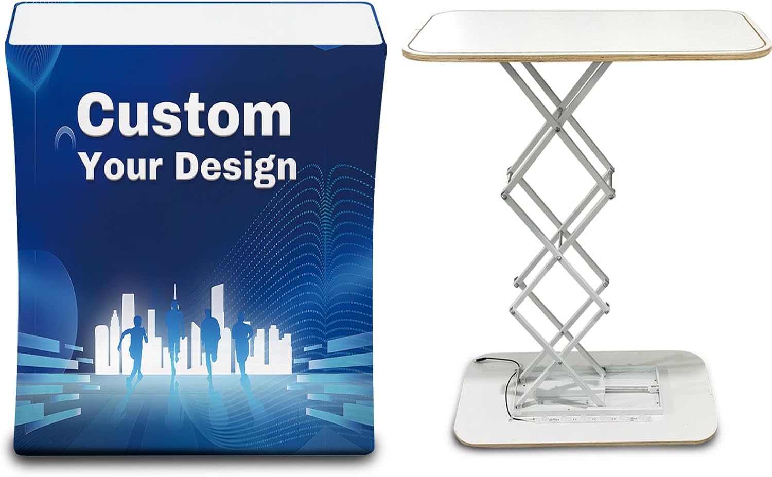 Amazon.com : Customized Backlit LED Counters & Podiums - Portable ...