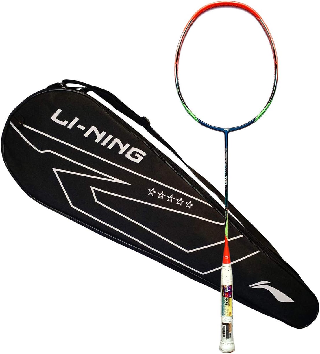 Buy Li-Ning Carbon Graphite Windstorm 79-S Unstrung Badminton Racquet ...