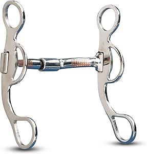 Amazon.com : Colorado Saddlery The Brush Rider Roller Bit for Horses ...