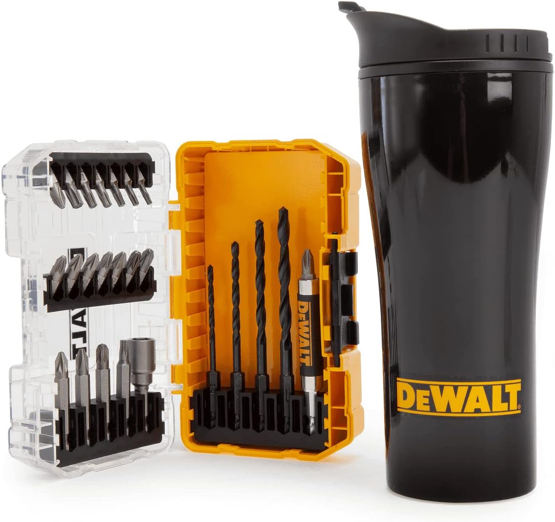 DEWALT 25PC DRILL DRIVE SET + MUG : Amazon.co.uk: DIY & Tools