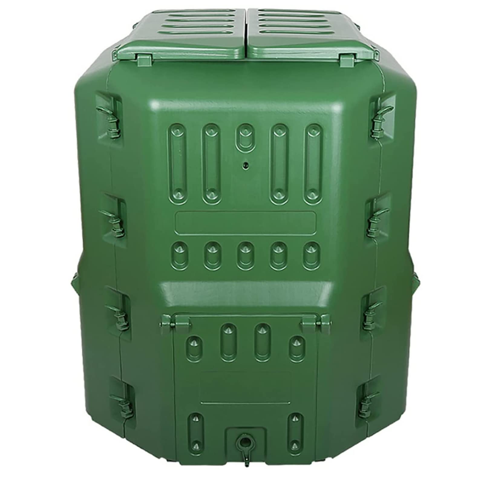 Ghjdm Garden Composter Bin 480l Outdoor Aerating Compost Box Create ...