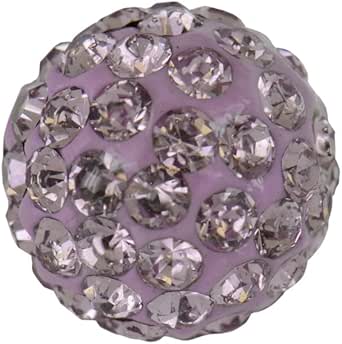 Amazon.com: Studex Sensitive Large 8mm Light Amethyst Crystal Fireball ...