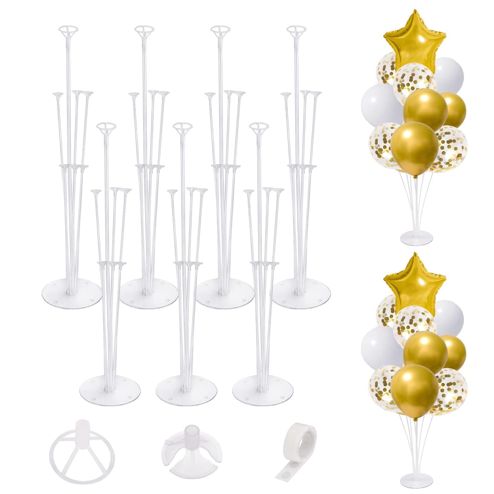 Balloon Stands Centerpieces Time To Sparkle 2 Sets Balloon Stands For