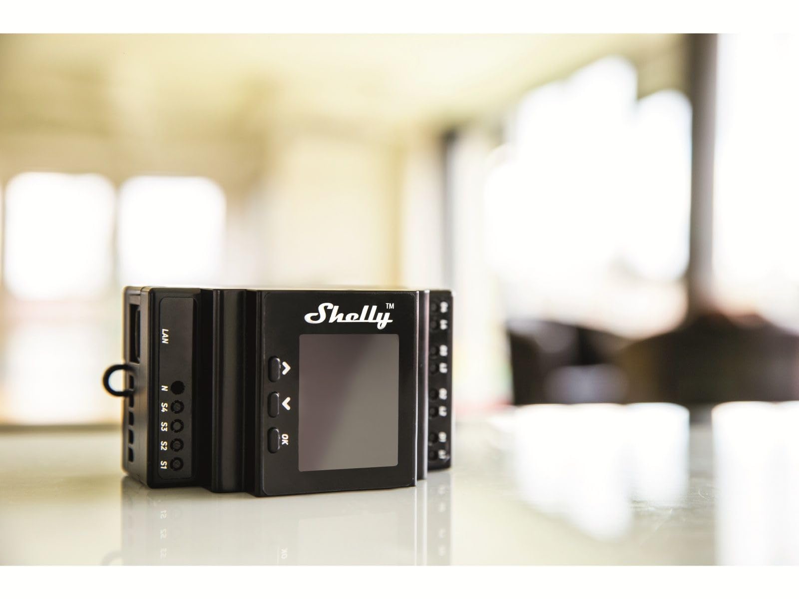 Snapklik.com : Shelly Pro 4PM Wi-Fi & LAN, 4-Channel Smart Relay