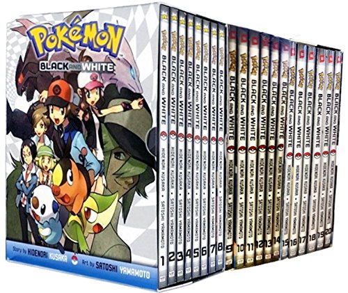 Pokemon Black & White Box:Set (Volumes 1-20) Children Collection 20 ...