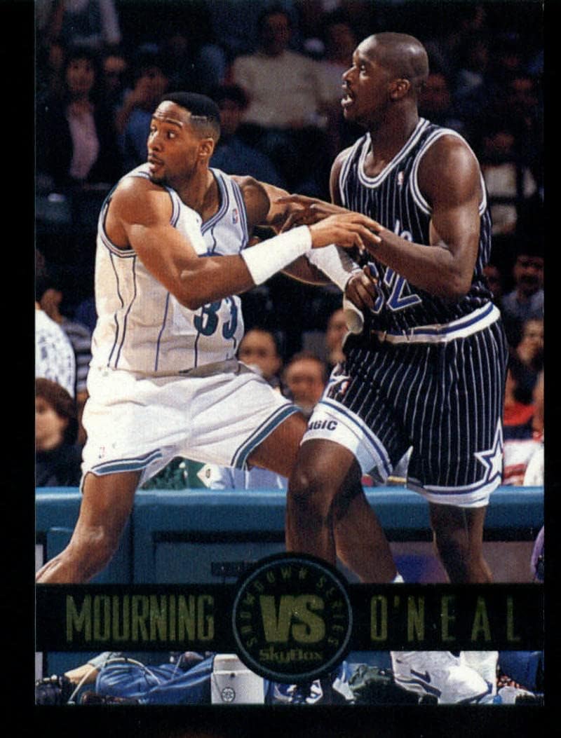 Amazon.com: 1993-94 SkyBox Showdown Series #SS3 Alonzo Mourning ...