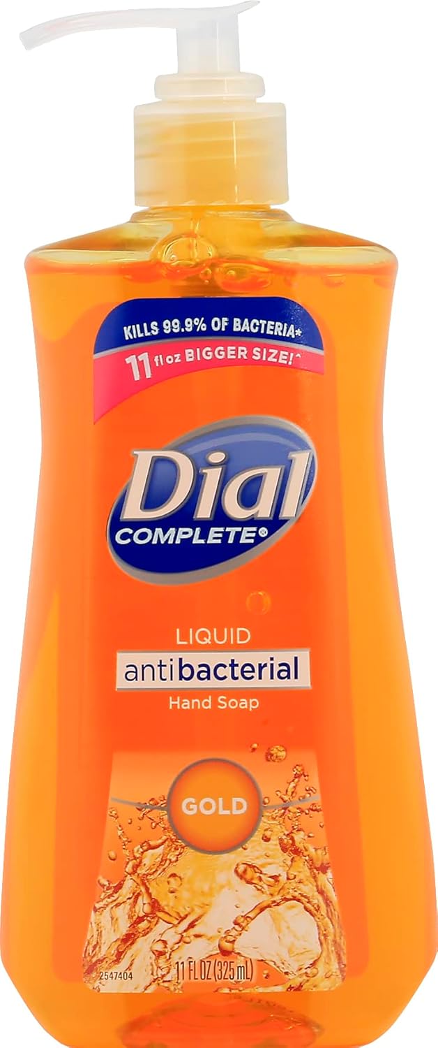 Amazon.com: Dial Antibacterial Liquid Hand Soap, Gold, 11 Fl Oz ...