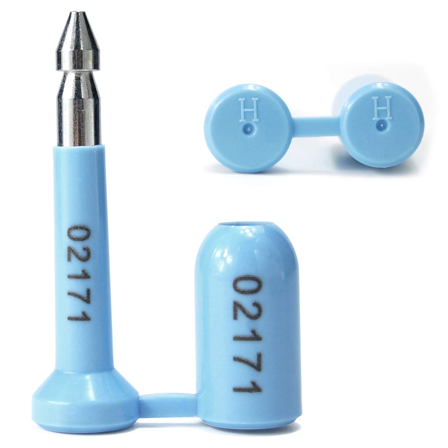 Snapklik.com : Leadseals Blue Bolt Seals High Security Cargo Container ...