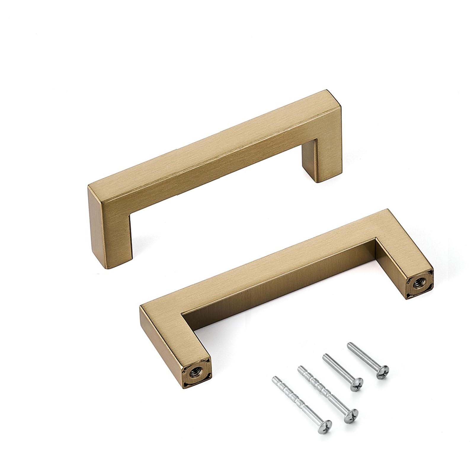Snapklik.com : 20 Pack Drawer Pulls 3 Inch Hole To Hole Champagne ...