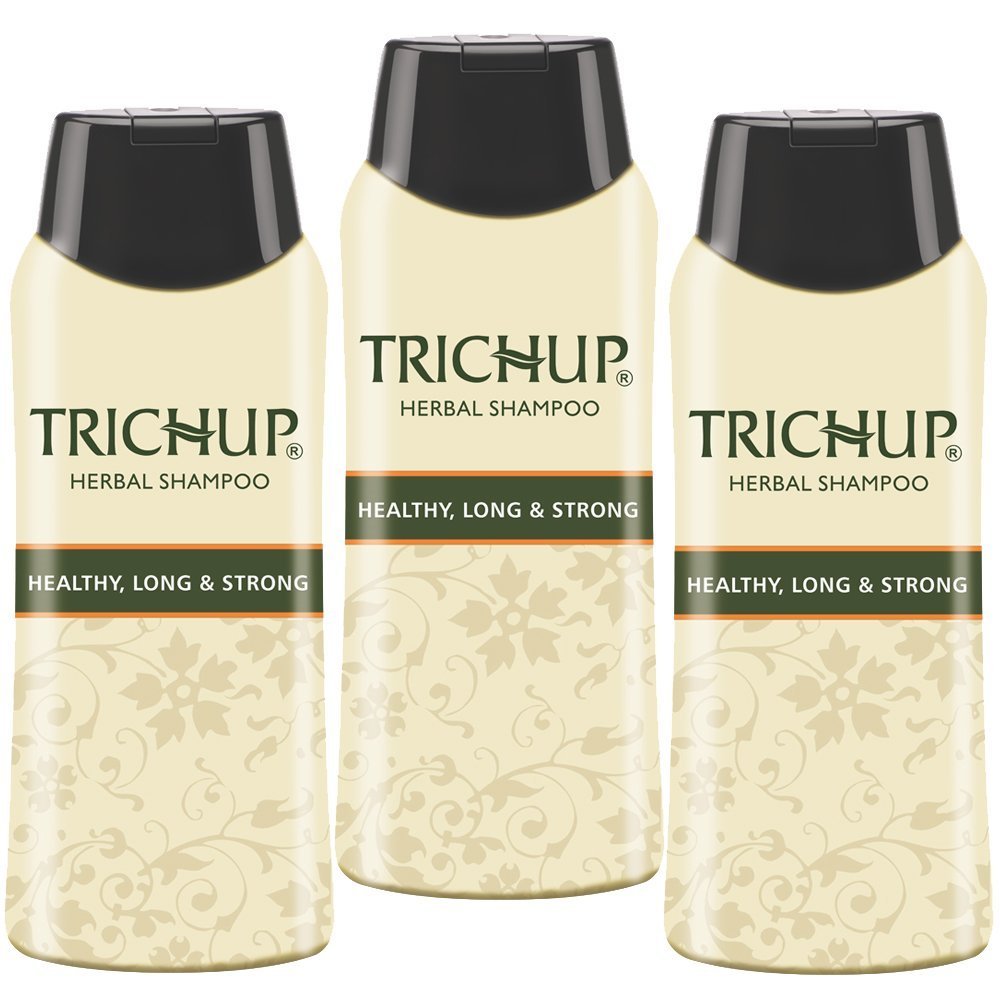 Amazon.com : Trichup Healthy Long & Strong Herbal Hair Shampoo (200 ml ...