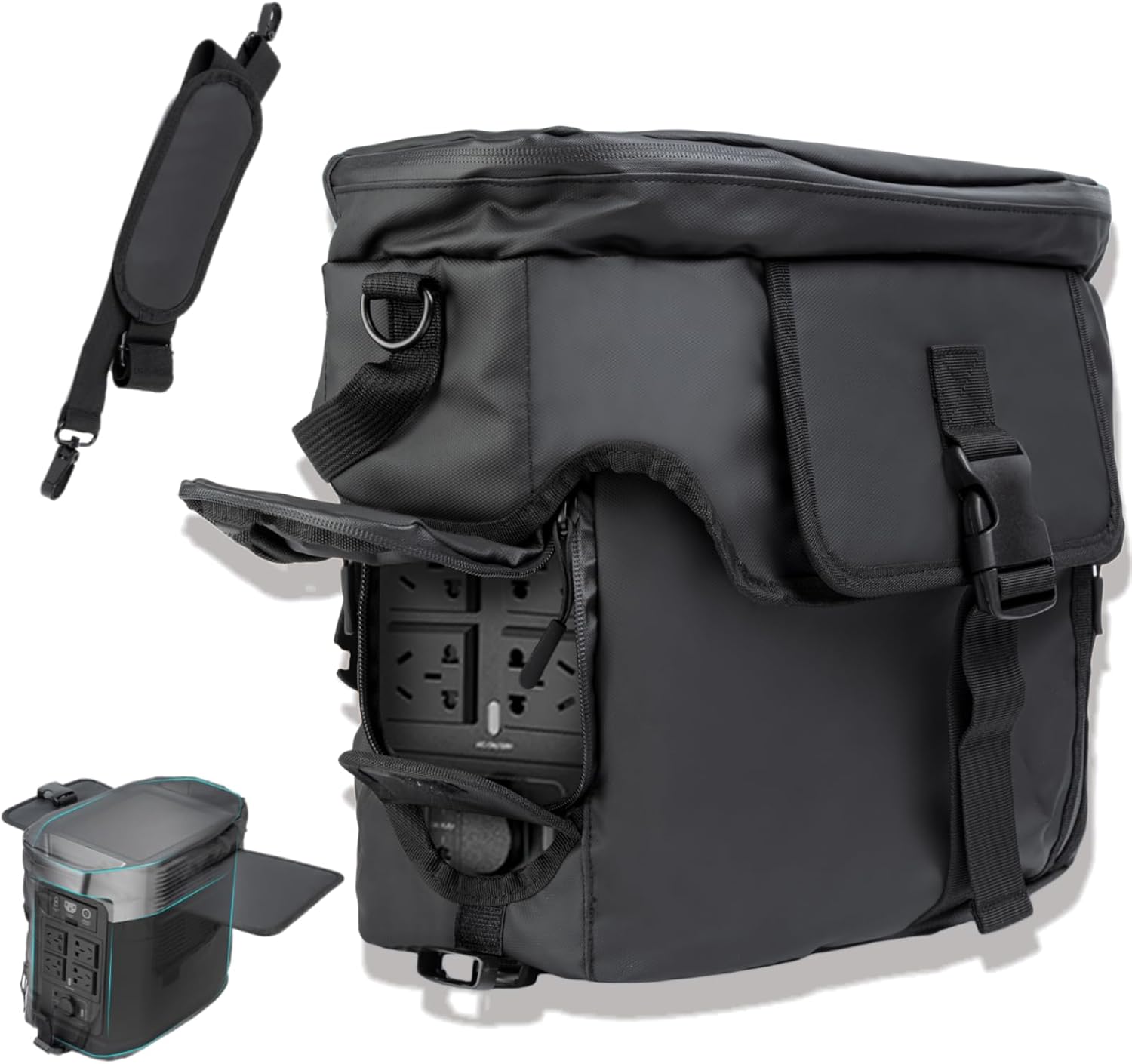 Amazon.com: Portable Power Station Carring Bag Compatible with ECOFLOW ...