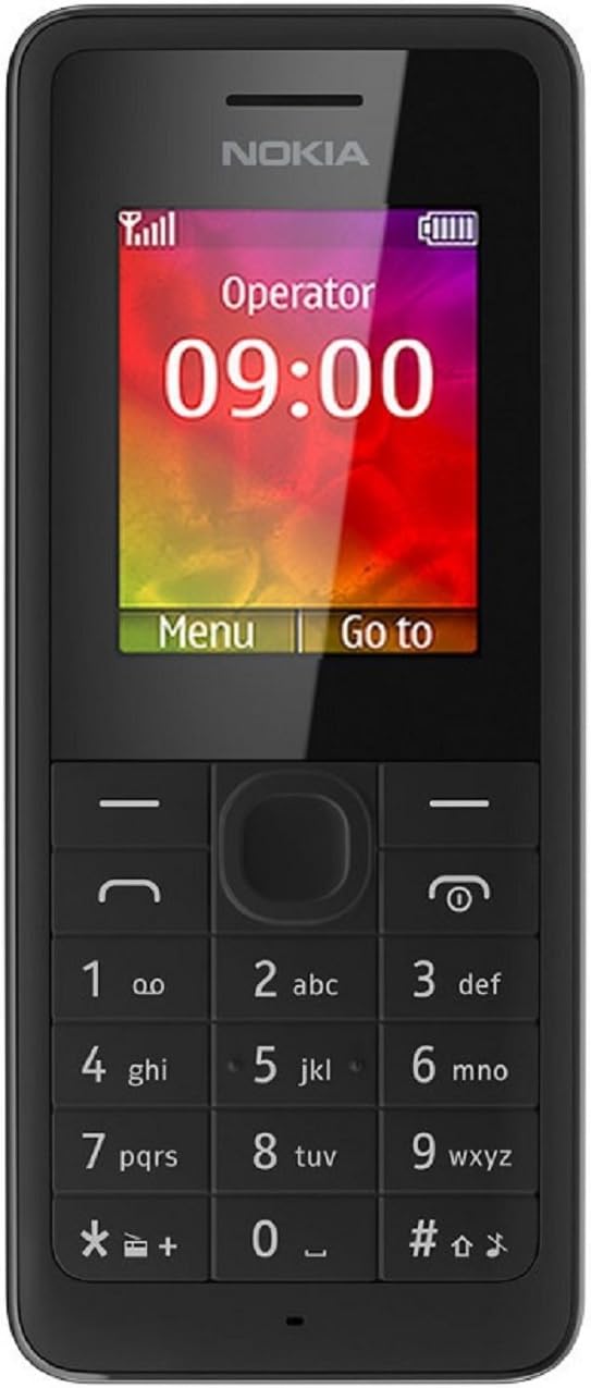 Amazon.com: Nokia 106 Single Sim (2018) TA-1190 Dual-Band (850/1900 ...