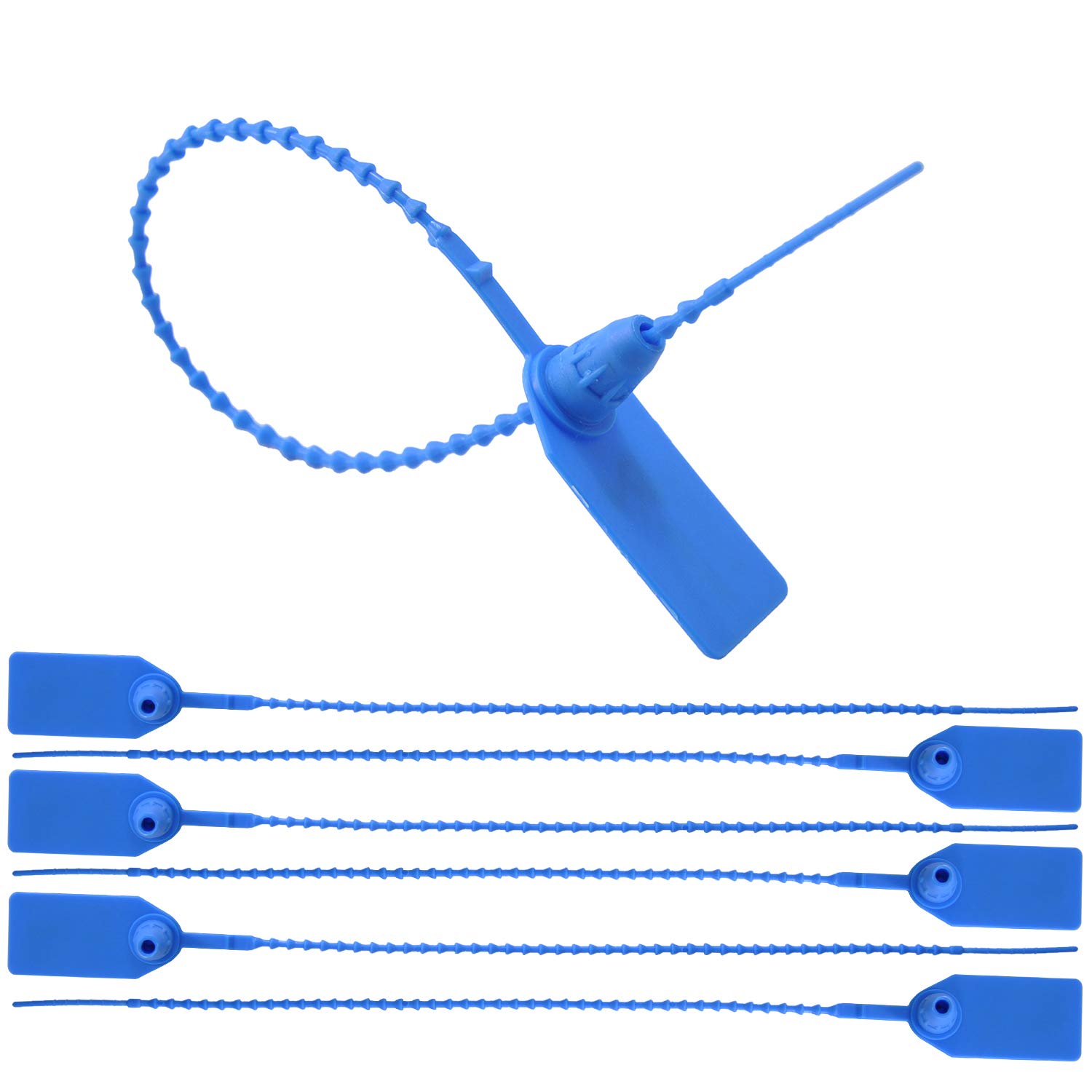 Buy Z.TMPSEAL 2000 Blue Plastic Tamper Seals, Zip Ties Numbered for ...