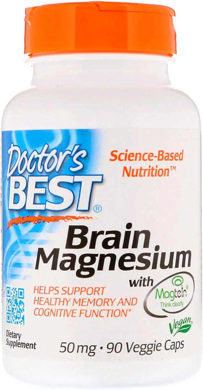 Amazon.com: Doctors Best, Brain Magnesium, 60 Veggie Capsules : Health ...