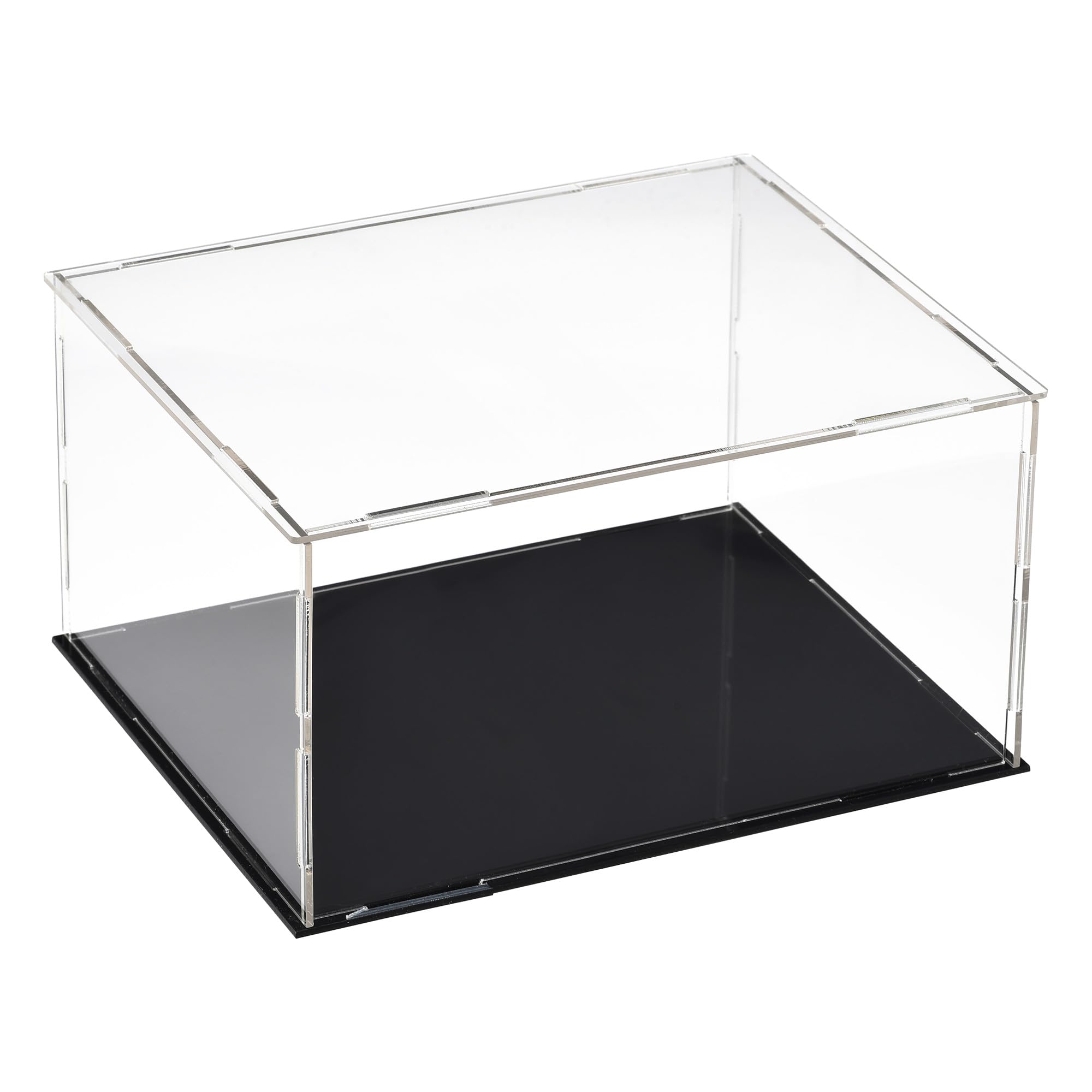 Amazon.com: uxcell Acrylic Clear Display Case Box Dustproof Protection ...