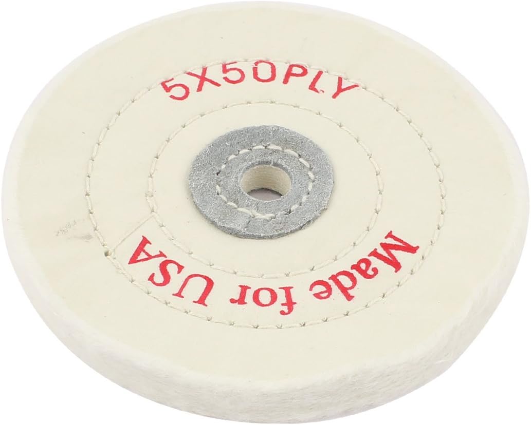 Amazon.com: Round Polishing Buffing Polish Pad Wheel 1/2 Inch x 5 Inch ...