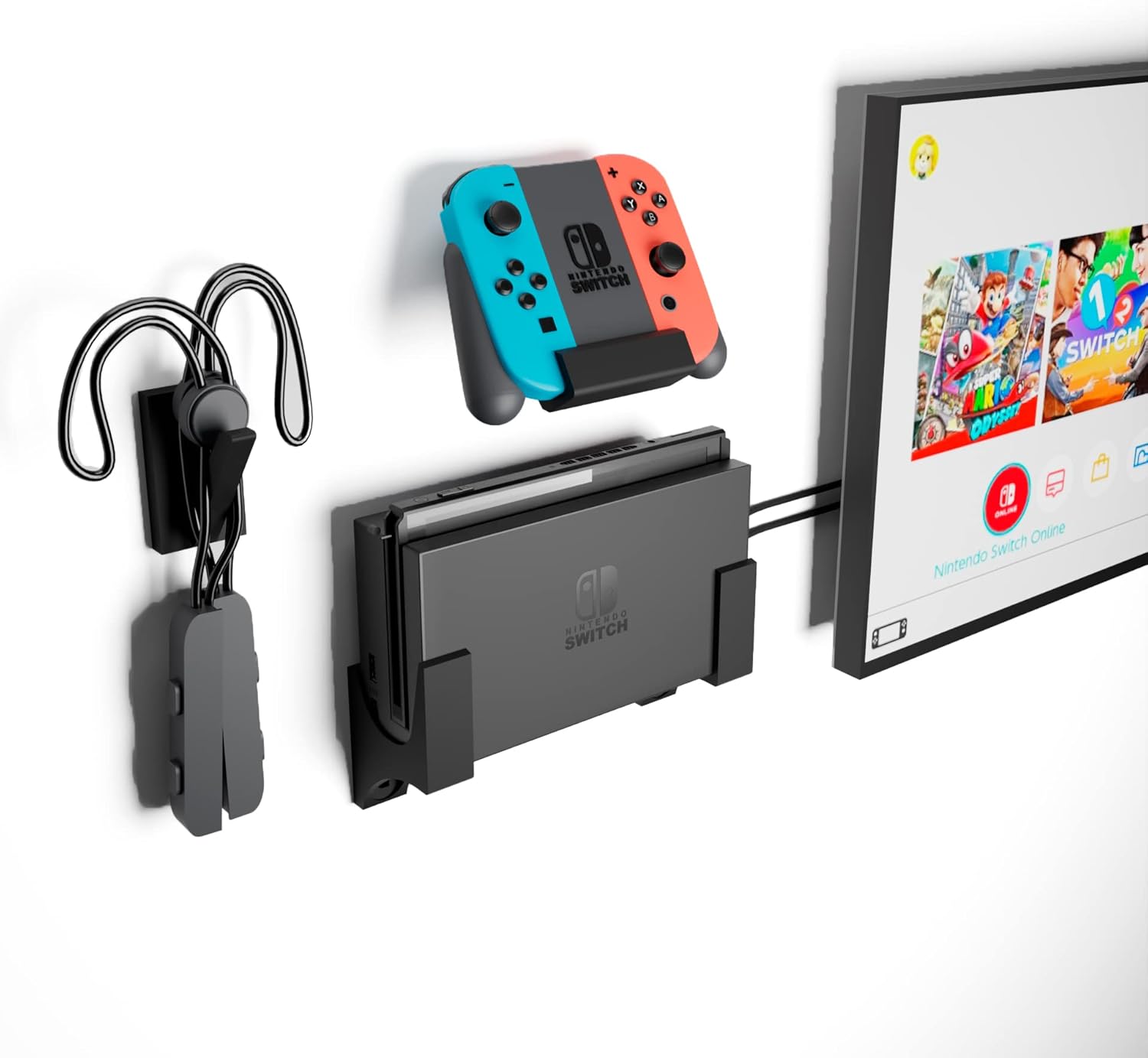 GENIALISS Soporte Base para Nintendo Switch OLED + Base para JoyCon ...