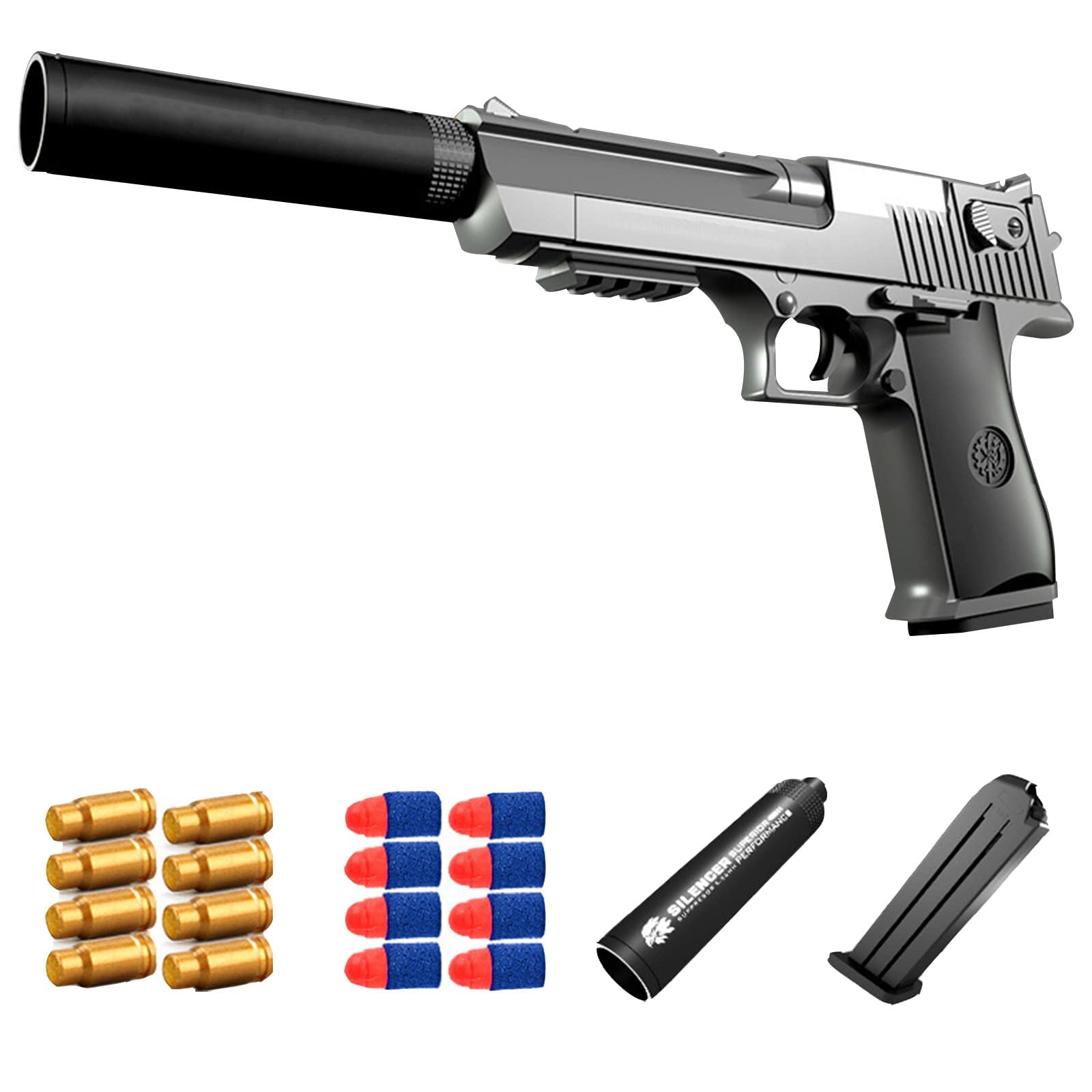 Lasd Shell Ejection Soft Bullet Toy Gun Bullet Toy Gun | Desertcart INDIA