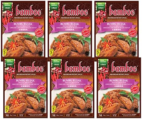 Amazon.com : Bamboe - Bumbu Rujak Seasoning/Grilled Chicken in Rujak ...