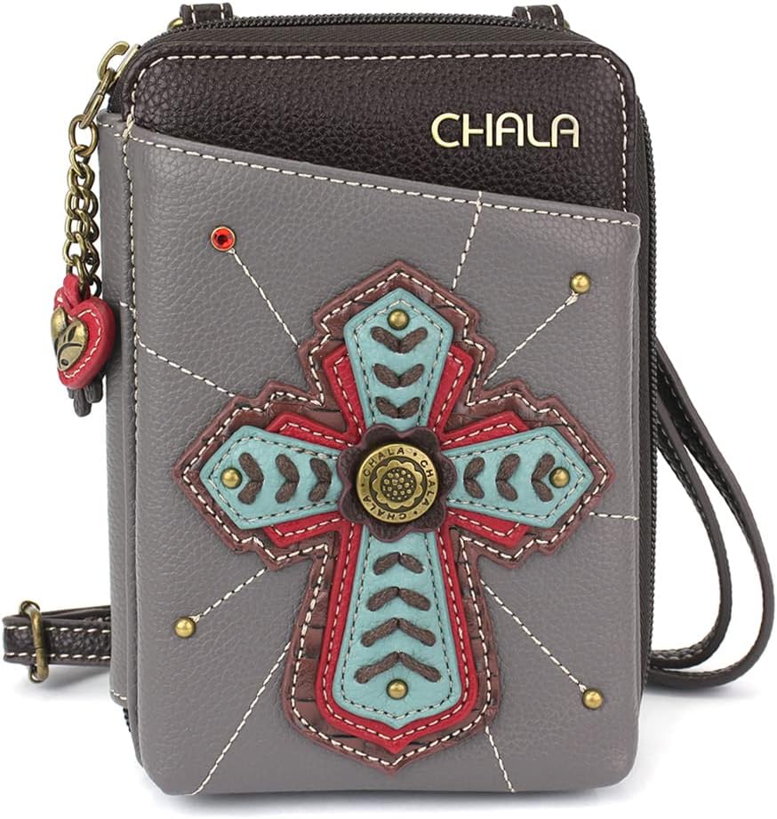 Amazon.com: CHALA Wallet Crossbody Cell Phone Purse - Women Faux ...