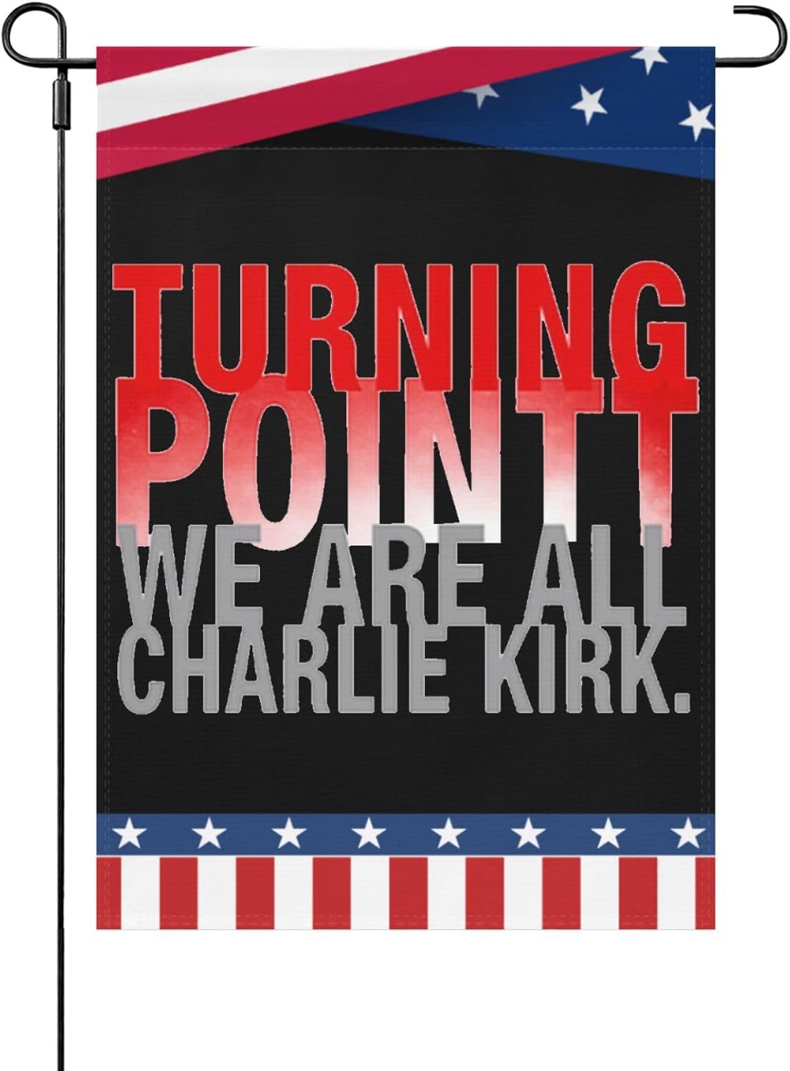 Amazon.com : This Is The Turning Point Flags Decorative Banner Camping ...
