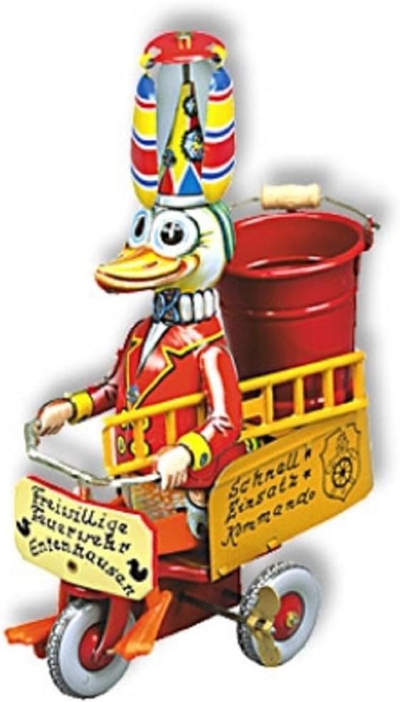 Wilesco 10280 Tin Toy Fire Brigade Duck : Amazon.co.uk: Outlet