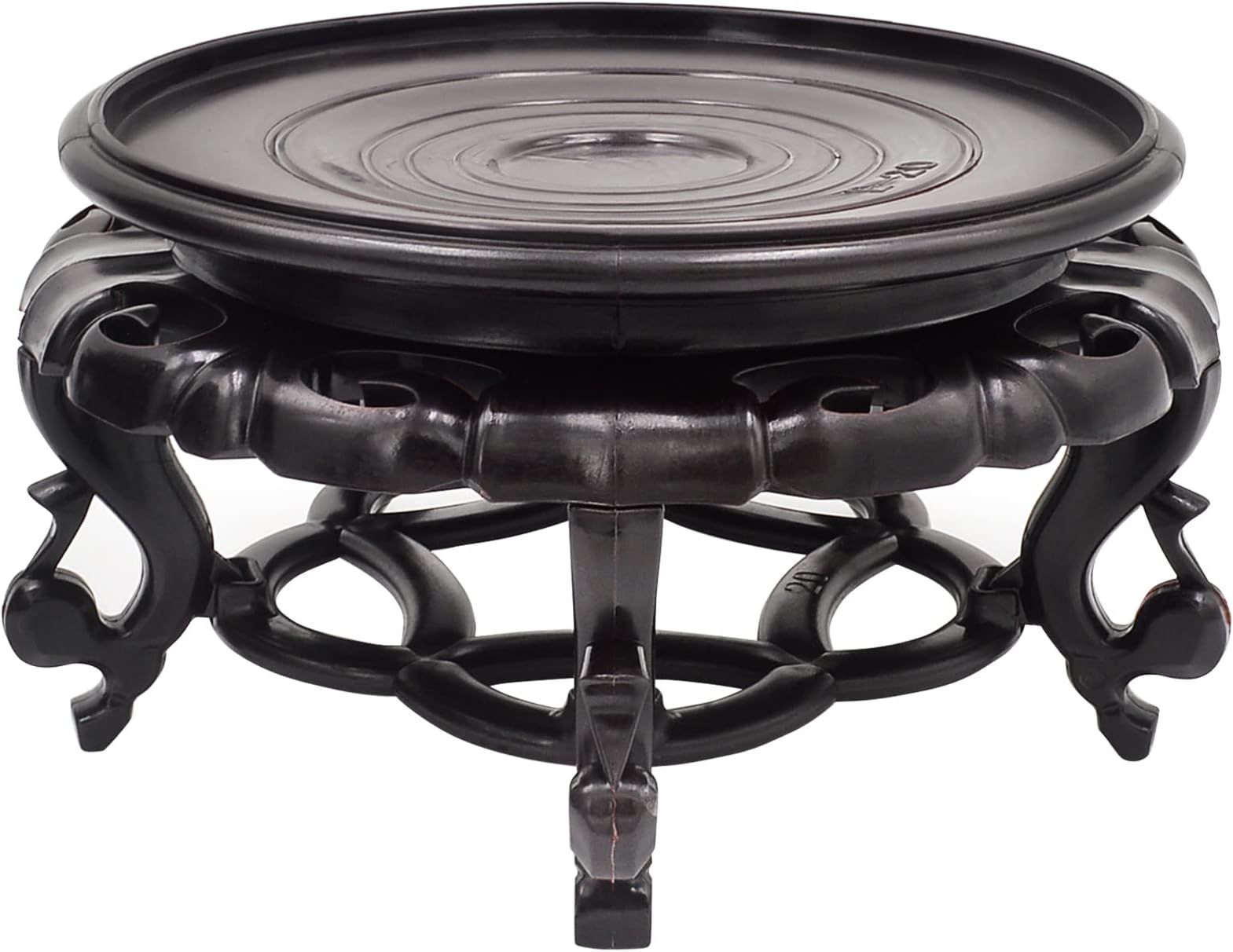 Amazon.com: fengshuisale Oriental Furniture Fishbowl Stand Vase Base ...