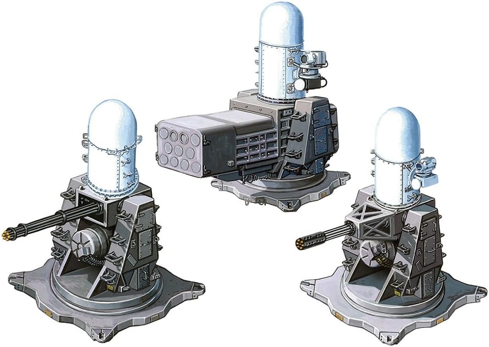 Amazon | ファインモールド 1/700 ナノ・ドレッドシリーズ 現用艦 近接防御火器システム/CIWS プラモデル用パーツ WA34 ...