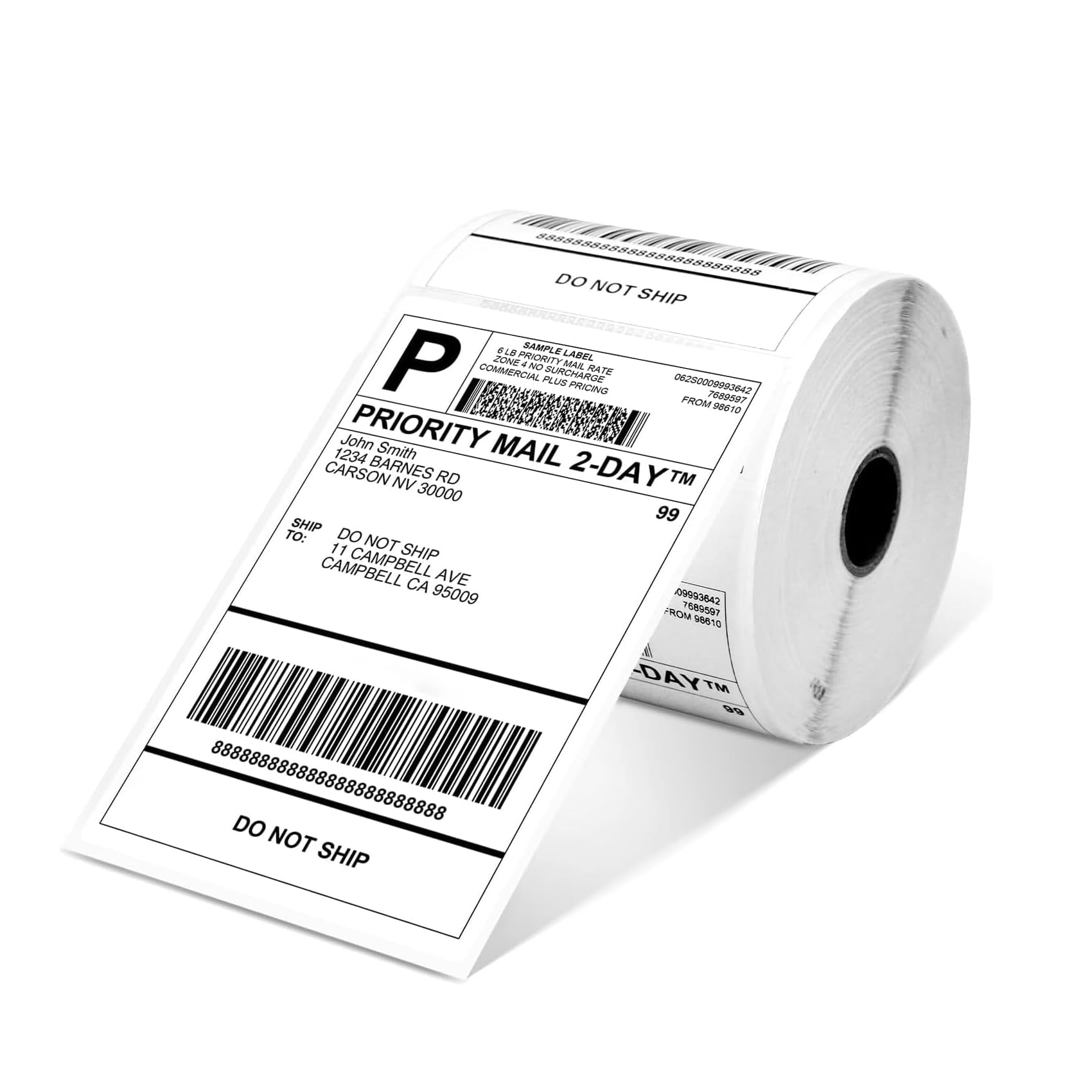Amazon.com: 4x6 Thermal Shipping Labels – 250 Labels/Roll, Strong ...