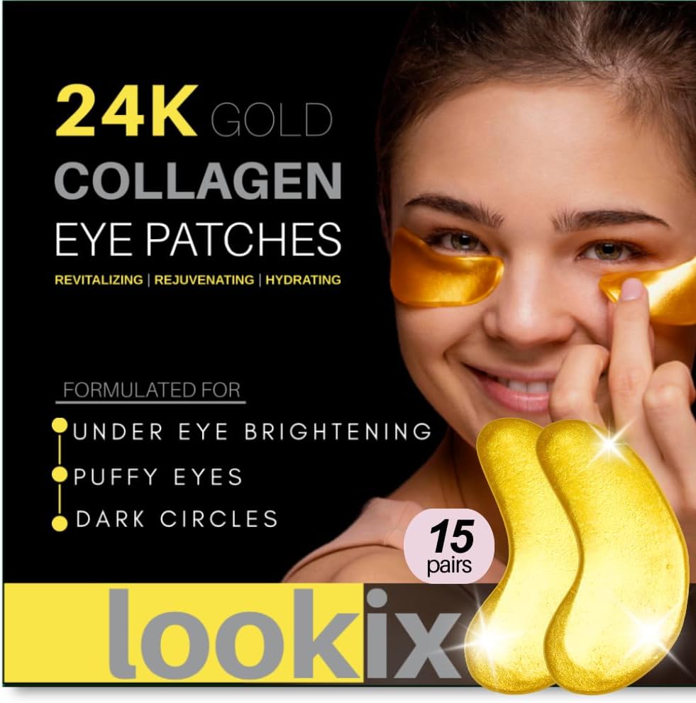 Amazon.com : Tiepetly Under Eye Masks with Collagen, Green Tea Eye ...