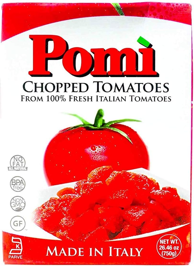 Amazon.com: Pomi Chopped Tomatoes 26.46 Oz (Pack of 6) : Grocery ...
