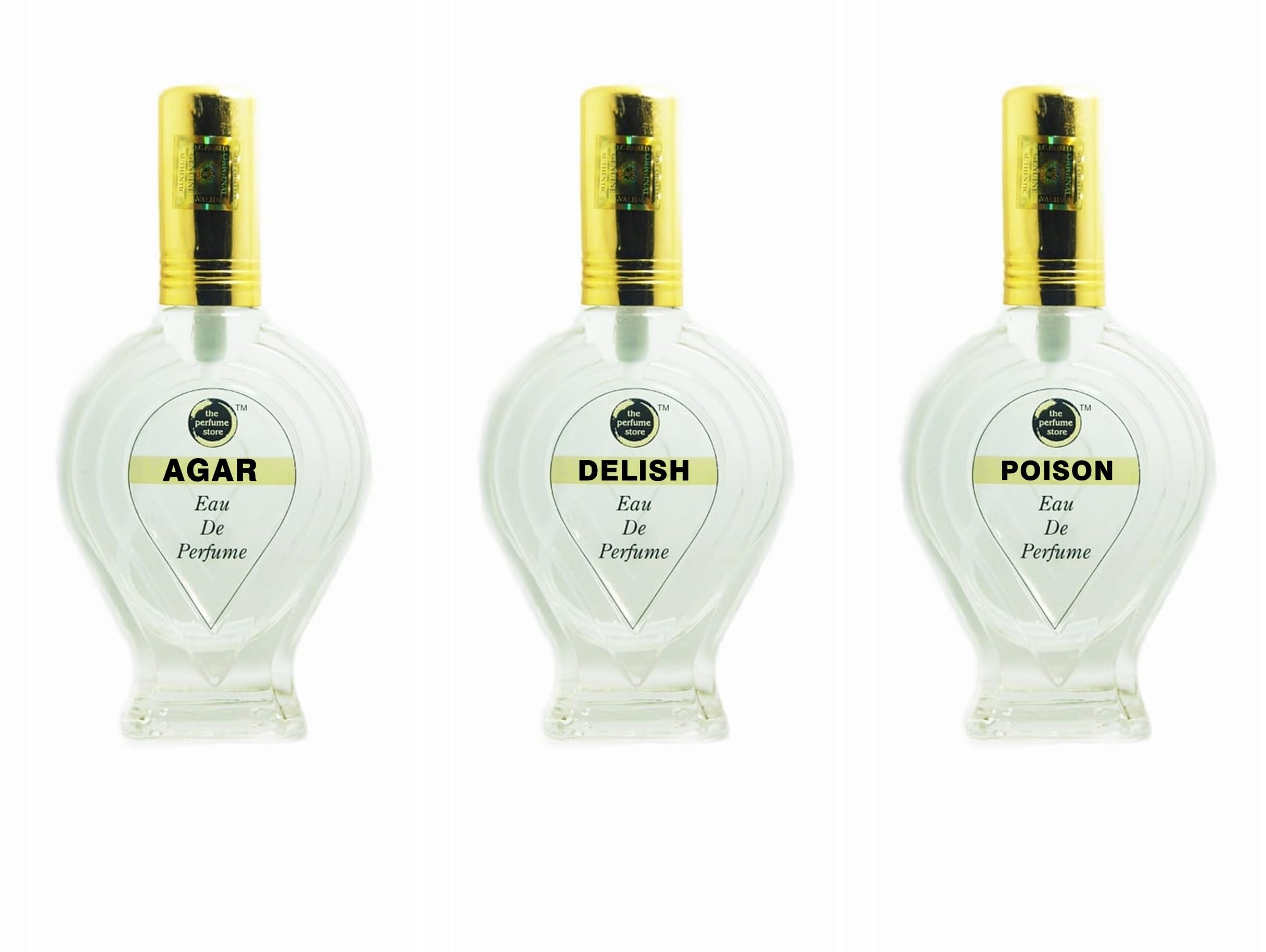 Buy The Perfume Store AGAR,DELISH,POISON Perfume For Men and Women ...