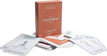 Amazon.com: The Vibe Check Deck - Mindfulness in A Deck | Mindfulness ...