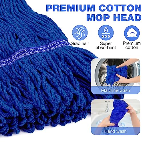 Snapklik.com : Heavy Duty Commercial Mop Replacement Head, Looped End ...