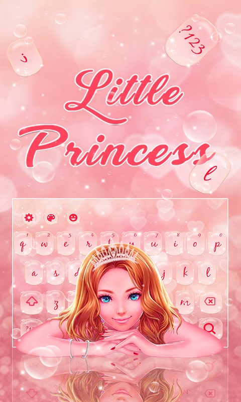 Pink princess Keyboard Theme:Amazon.co.uk:Appstore for Android