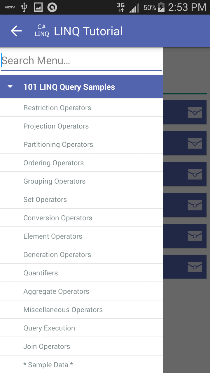 C# LINQ Tutorials - App on Amazon Appstore
