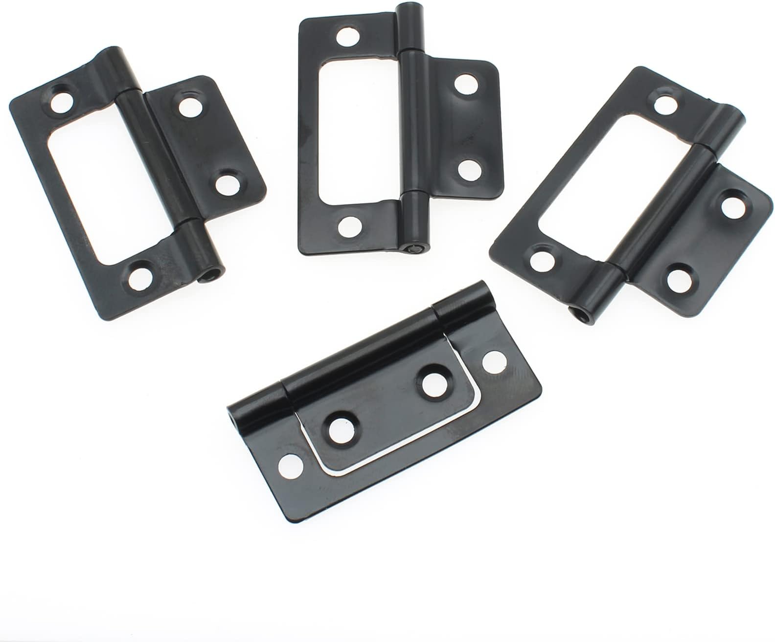 SDTC Tech 4-Pack Non-Mortise Door Hinges Bifold Butt Cabinet Hinges ...