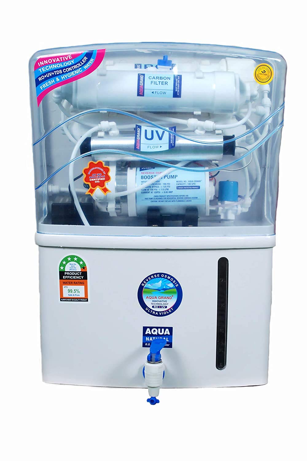 Buy Shri Ram Enterprises Aquagrand Plus RO+UV+TDS Advance Technology ...