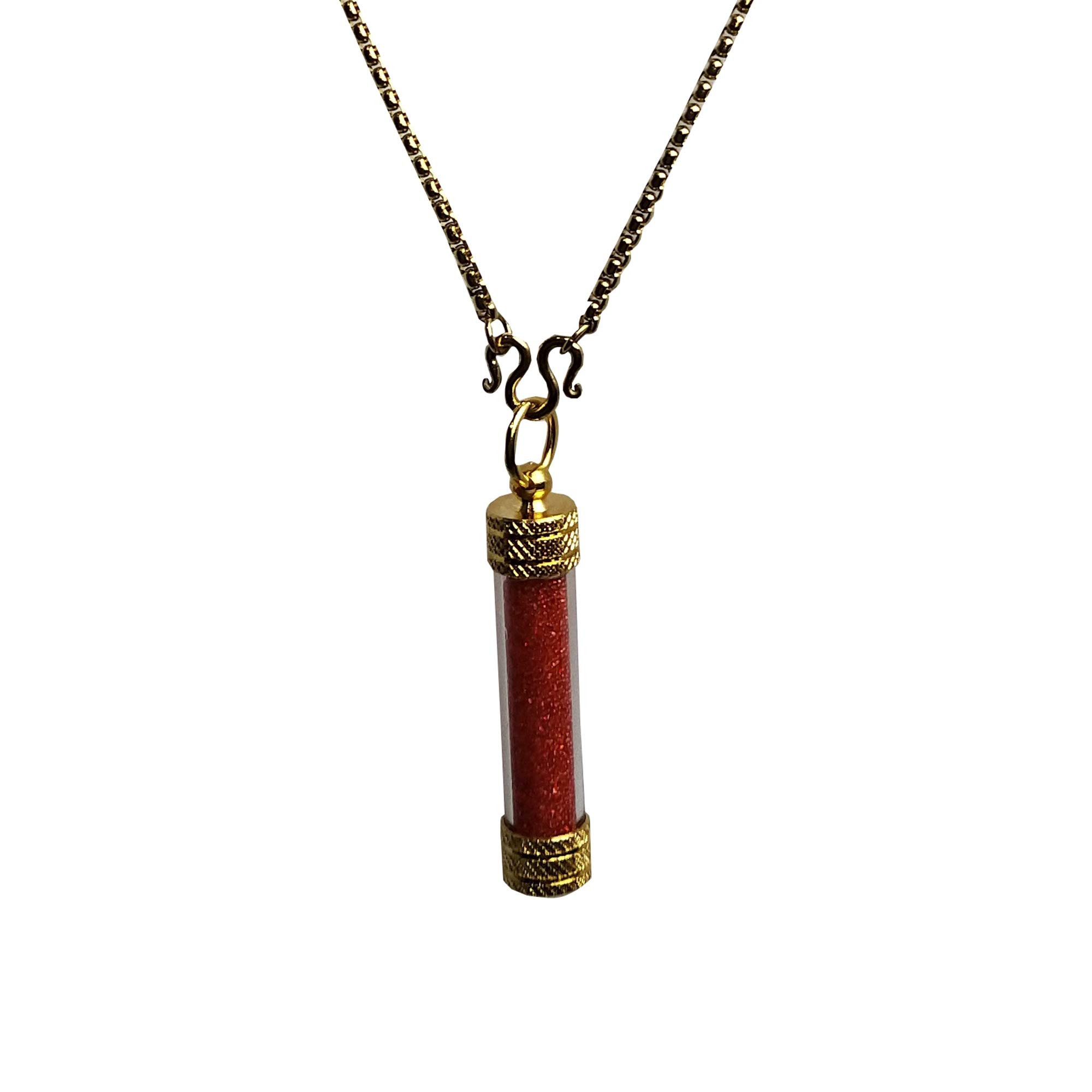 Red Amulet Necklace