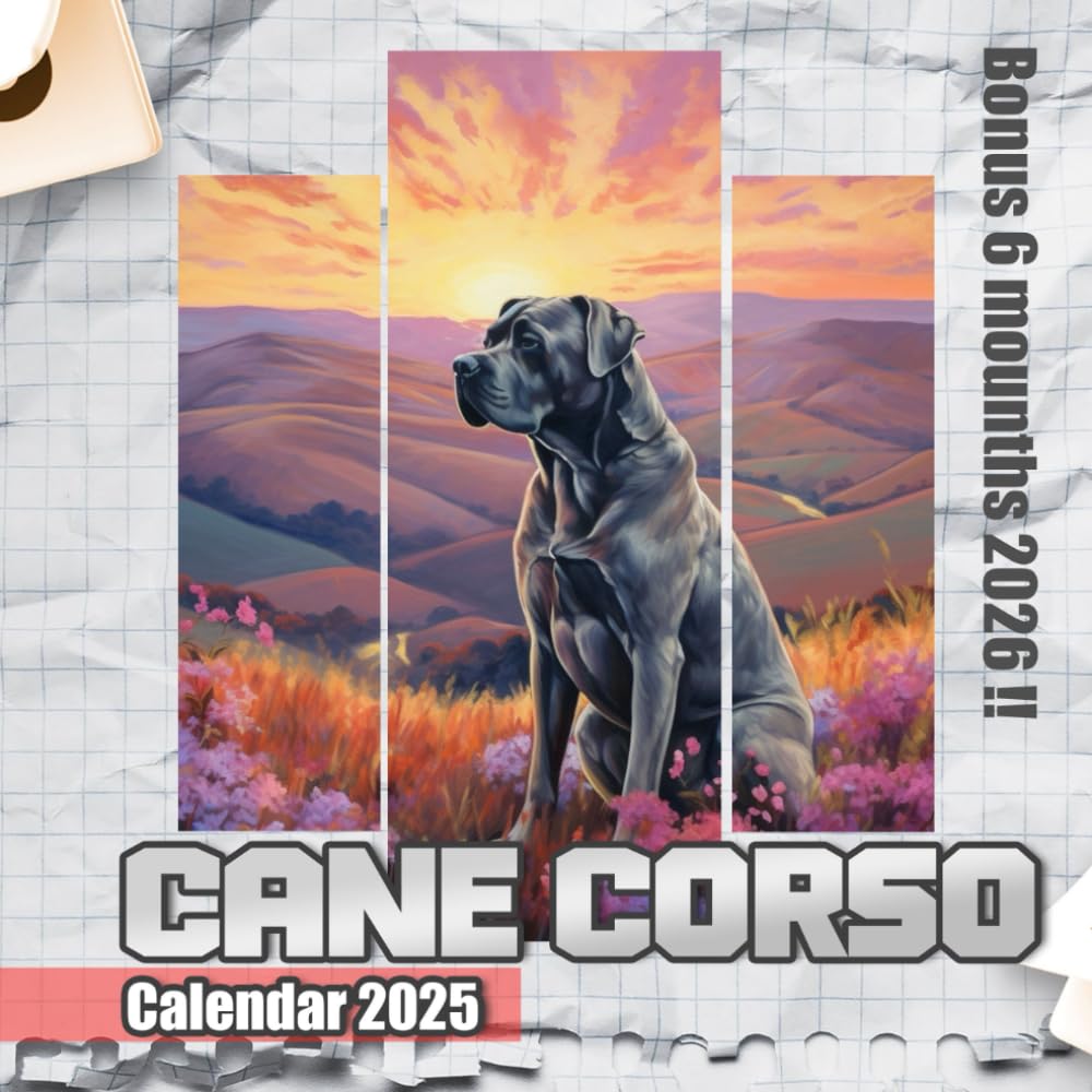 Buy Cane Corso 2025-2026: 18 Months of The Animal from Jan 2025 to Jun ...